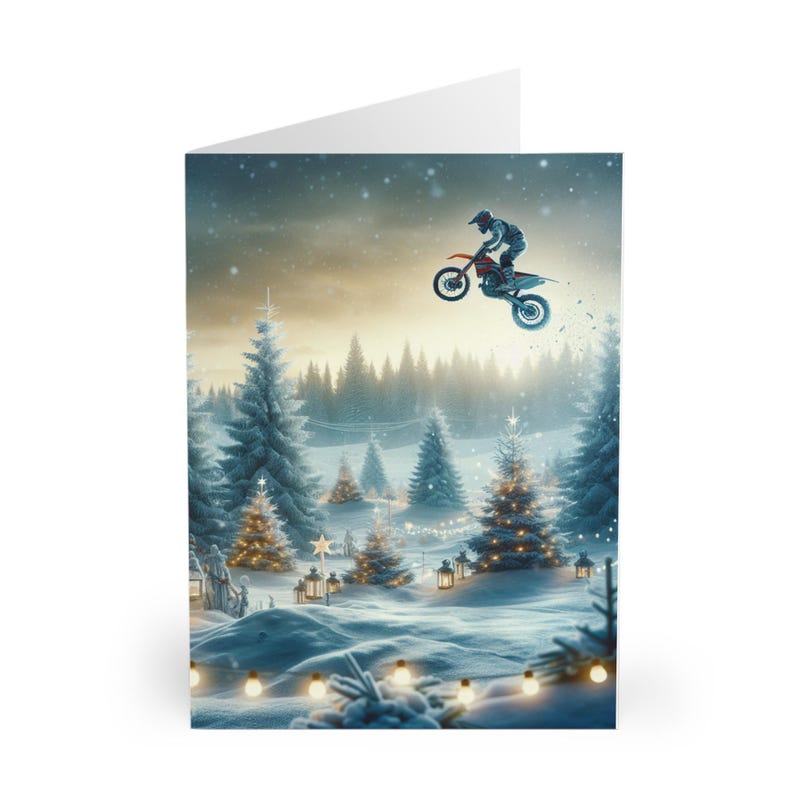 Bike Christmas Cards - Etsy