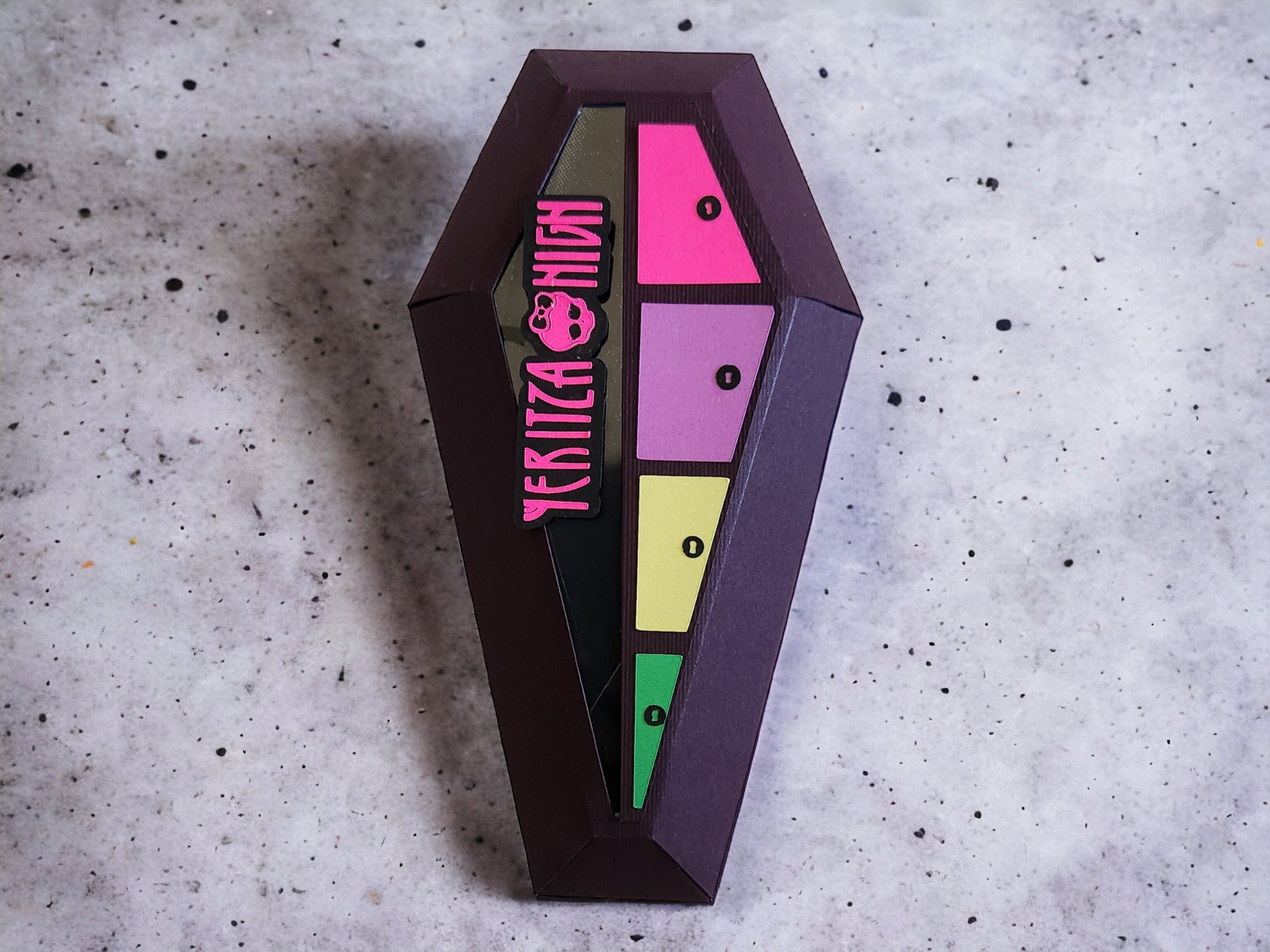 Monster High Coffin Invitations