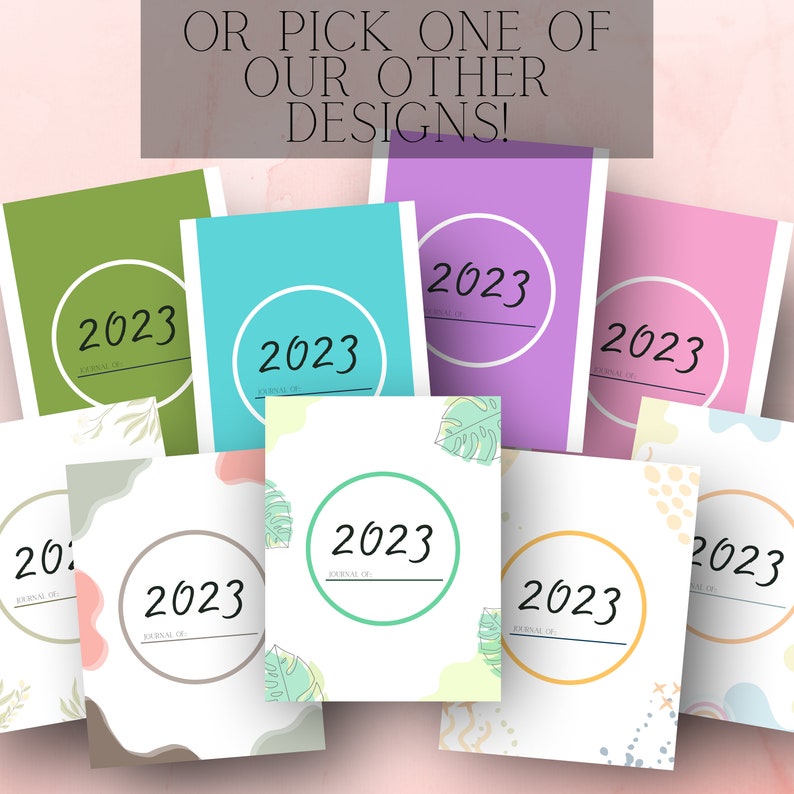 Printable 2023 Bullet Journal Bundle Digital Download Weekly/monthly ...