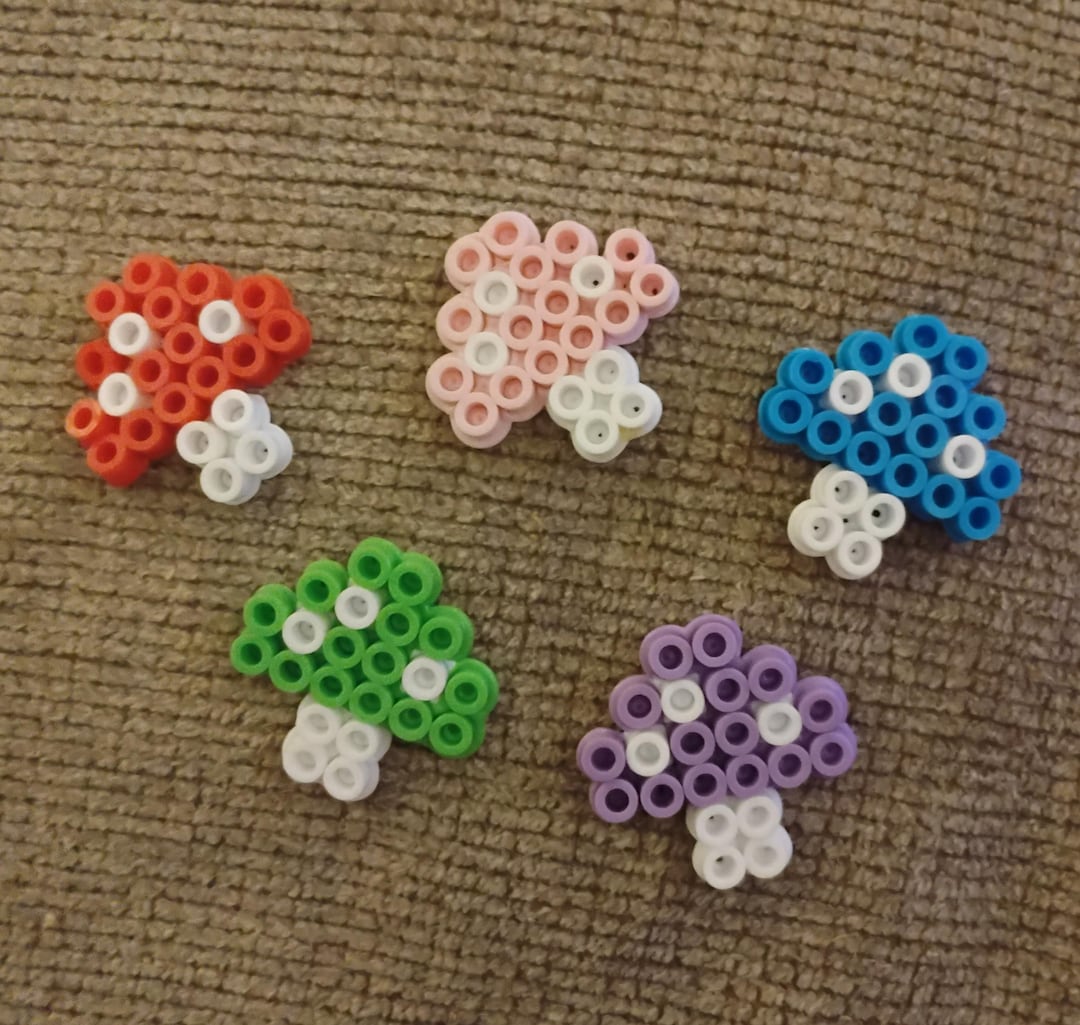 Mushroom Perler Pins - Etsy