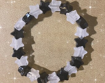 Star Kandi Bracelet Glow in the Dark Kandi Single - Etsy