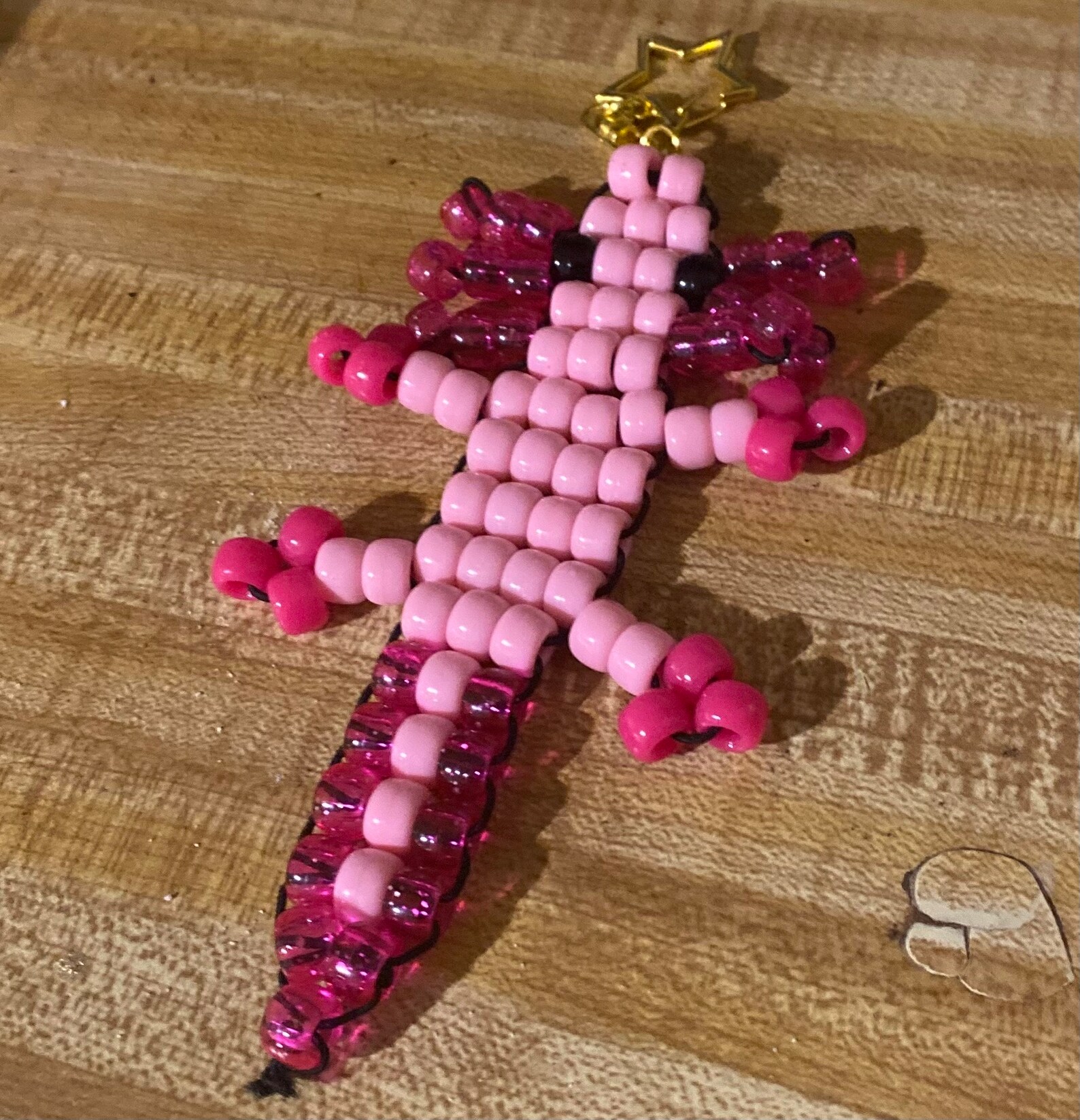 Kandi Axolotl Keychain - Etsy