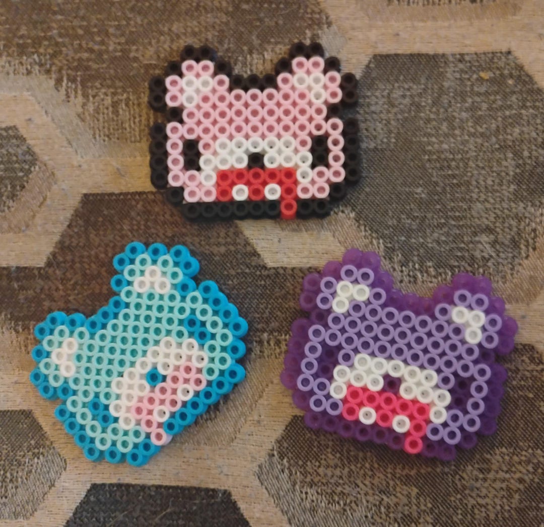 Gloomy Bear Perler Pins - Etsy
