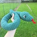 Crochet Green Snake - Etsy