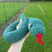 Crochet Green Snake - Etsy