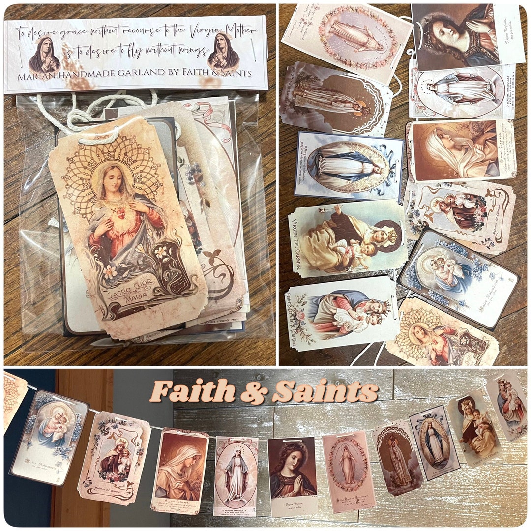 Handmade Marian Garland French Vintage Style - Etsy