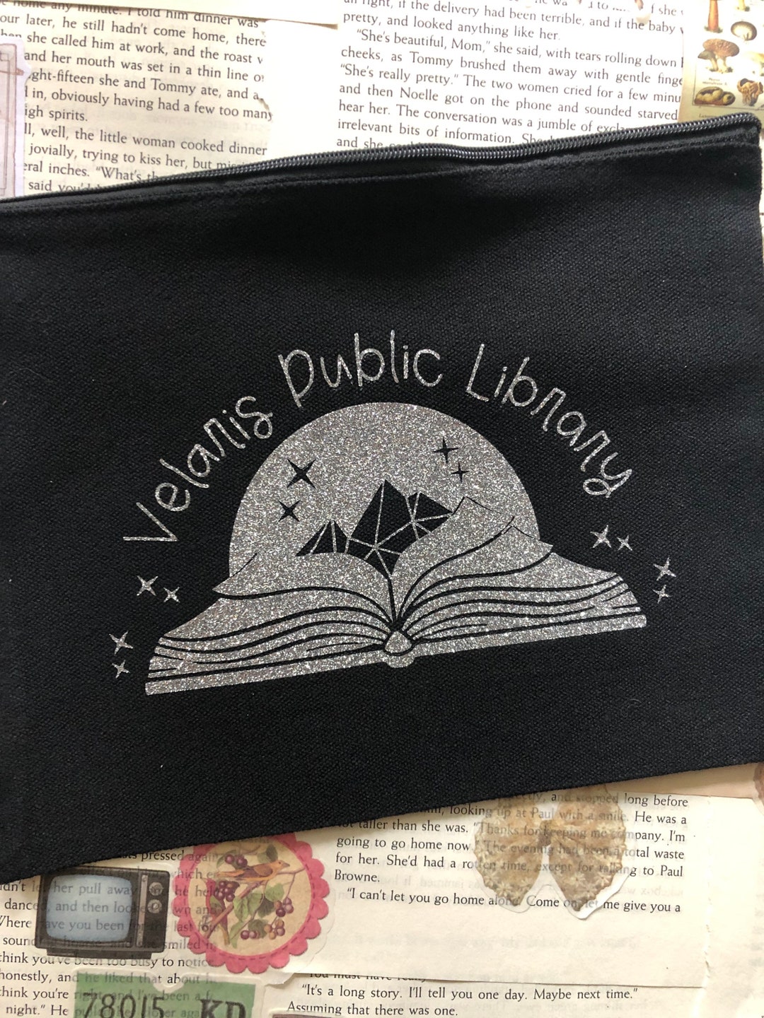 ACOTAR Series Velaris Public Library Makeup Bag Pencil Bag on the Go ...