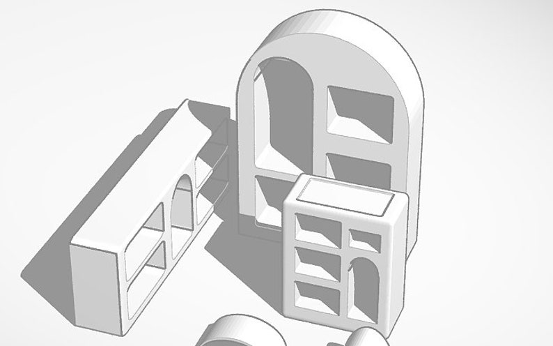 MINIATURE PLASTER SHELF Stl File for Dollhouse Barbie Dreamhouse ...