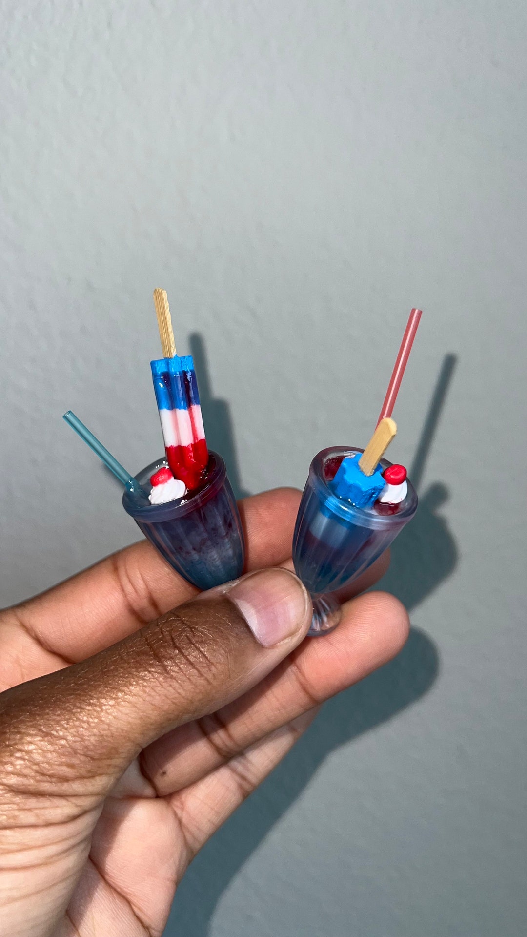 Miniature Bomb Pops 4th of July Ice Pops Popsicles 90s Nostalgia Ice ...