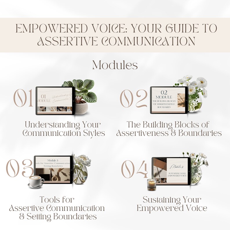 Self Esteem & Assertive Communication Coaching Course Bundle (digital ...