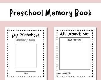 Preschool Graduation Memory Book - Etsy