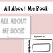 All About Me Book, Mini Book, Emergent Reader, Digital Download, All ...