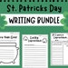 St. Patrick's Day Writing Bundle, Writing Worksheets, Writing Practice ...