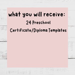 Editable Preschool Graduation Diploma Template for Prek Award in ...