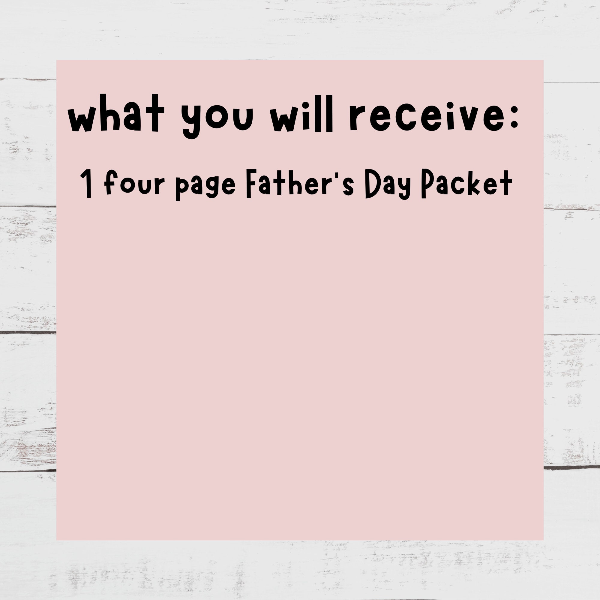 Father's Day Questionnaire Card: Kids Activity, Printable Keepsake ...