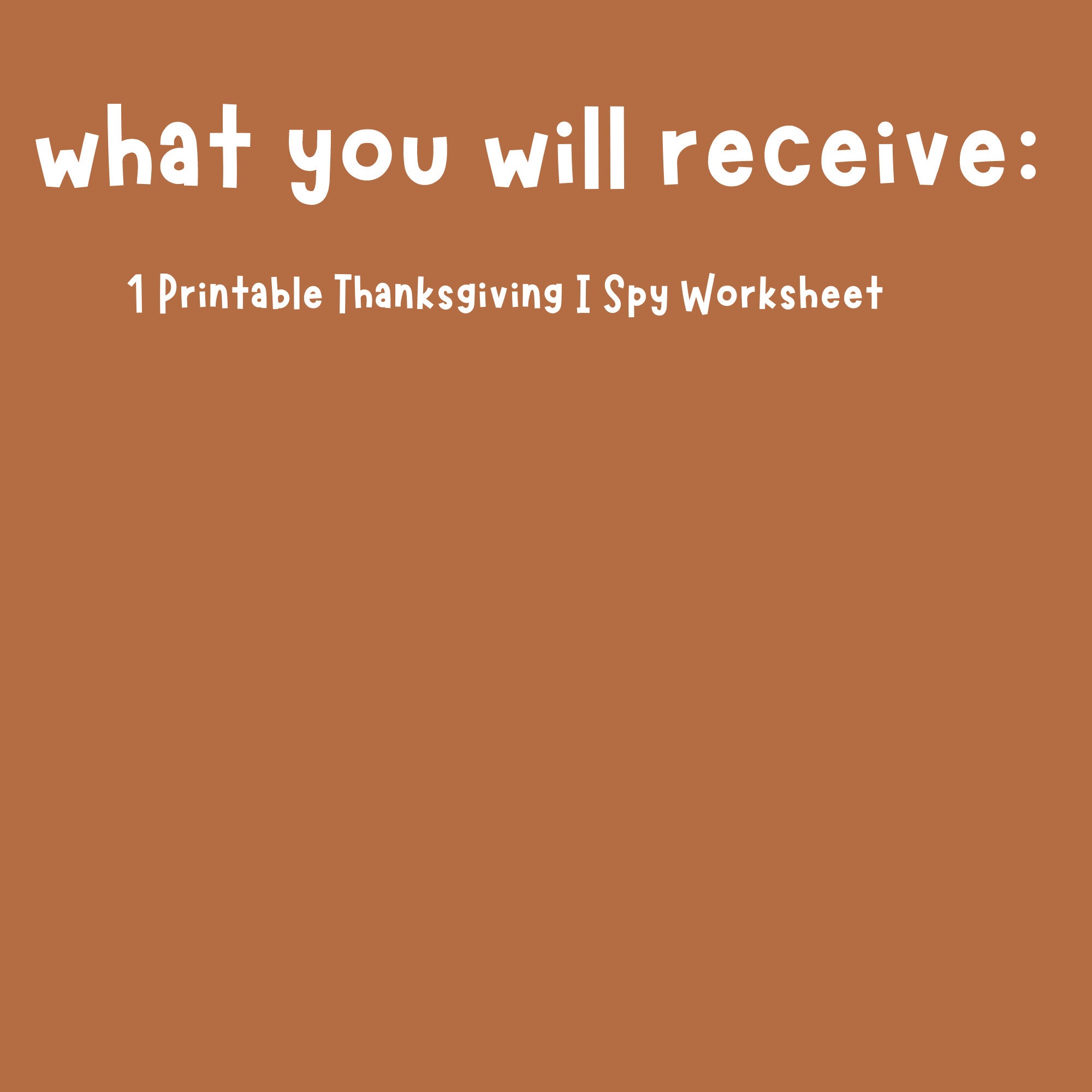 Thanksgiving I Spy Game, Thanksgiving Game, Printable Childs I Spy Game ...