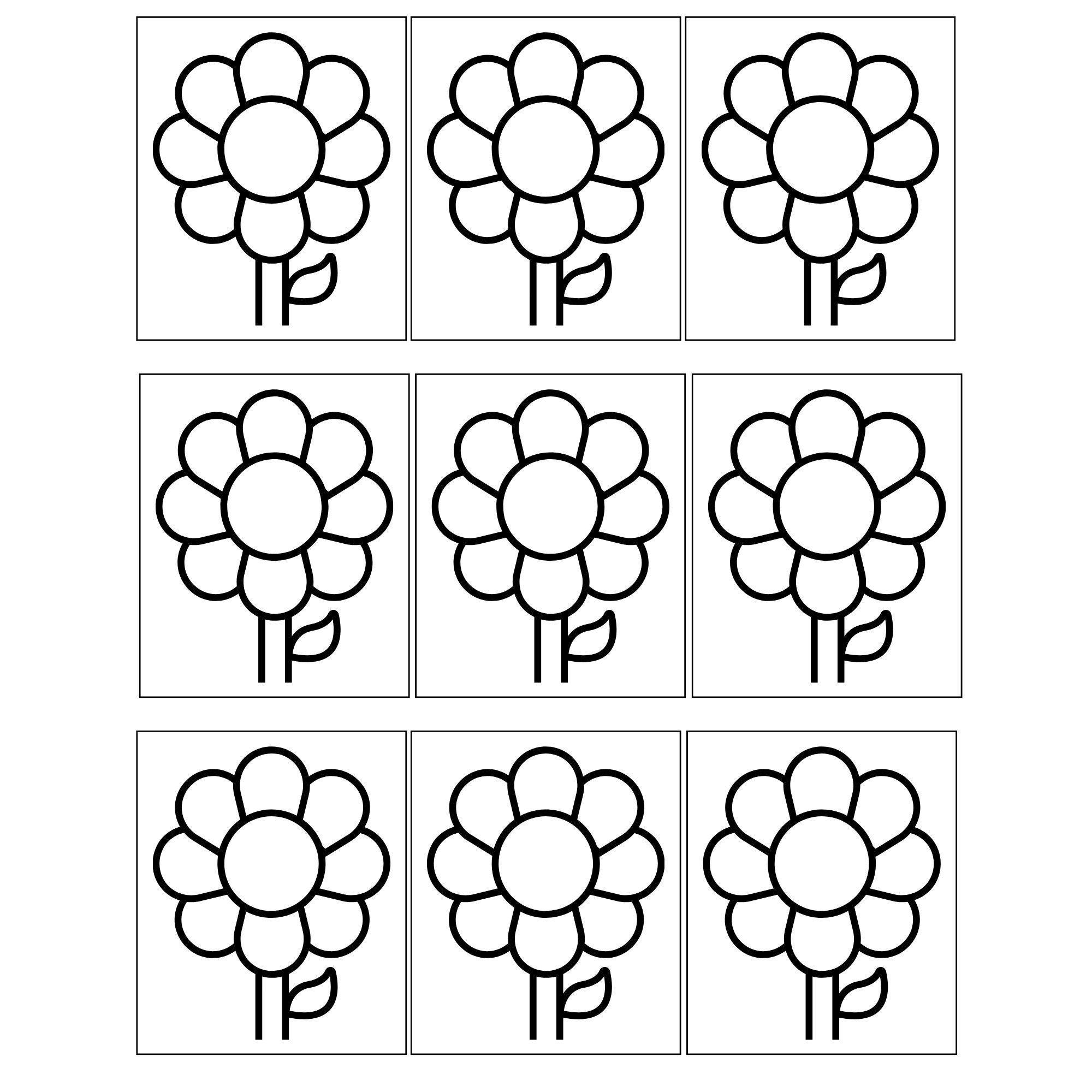 Spring Flower Name Craft, Spring Craft, Kids Craft, Preschool Craft ...