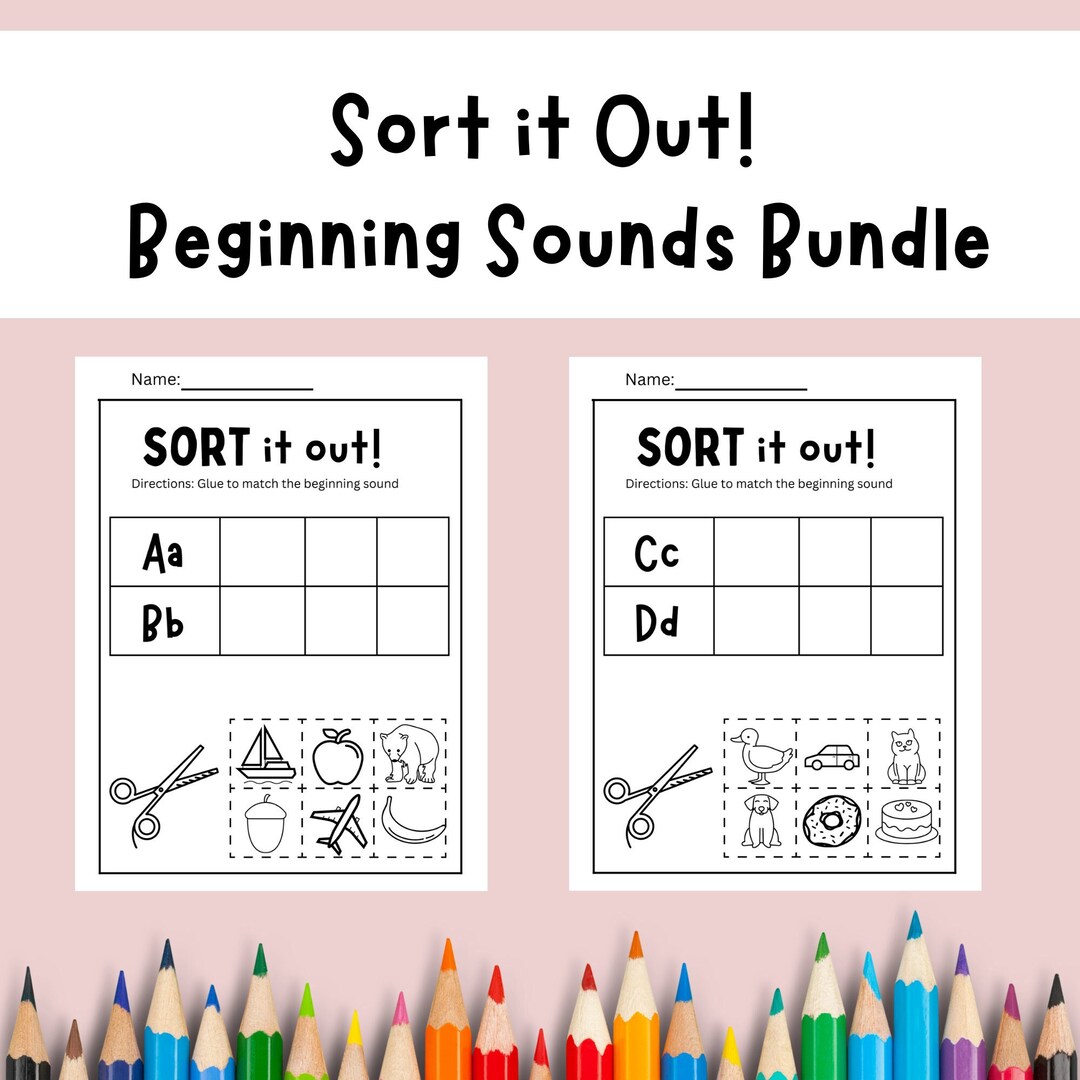 Early Learning Bundle: Phonics, Alphabet, Homeschool Printables - Etsy