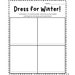 Winter Theme Sorting Digital Worksheet Printable for Preschool and ...