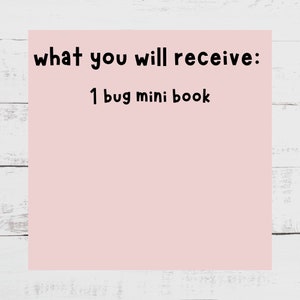 Spring Emergent Reader Bug Book Digital Download for Kids Activities - Etsy