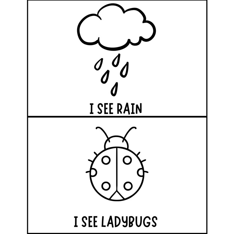 Spring Emergent Reader Digital Download - Kids Activity, Printable ...