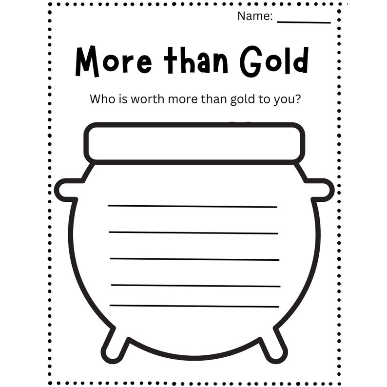 St. Patrick's Day Writing Bundle, Writing Worksheets, Writing Practice ...