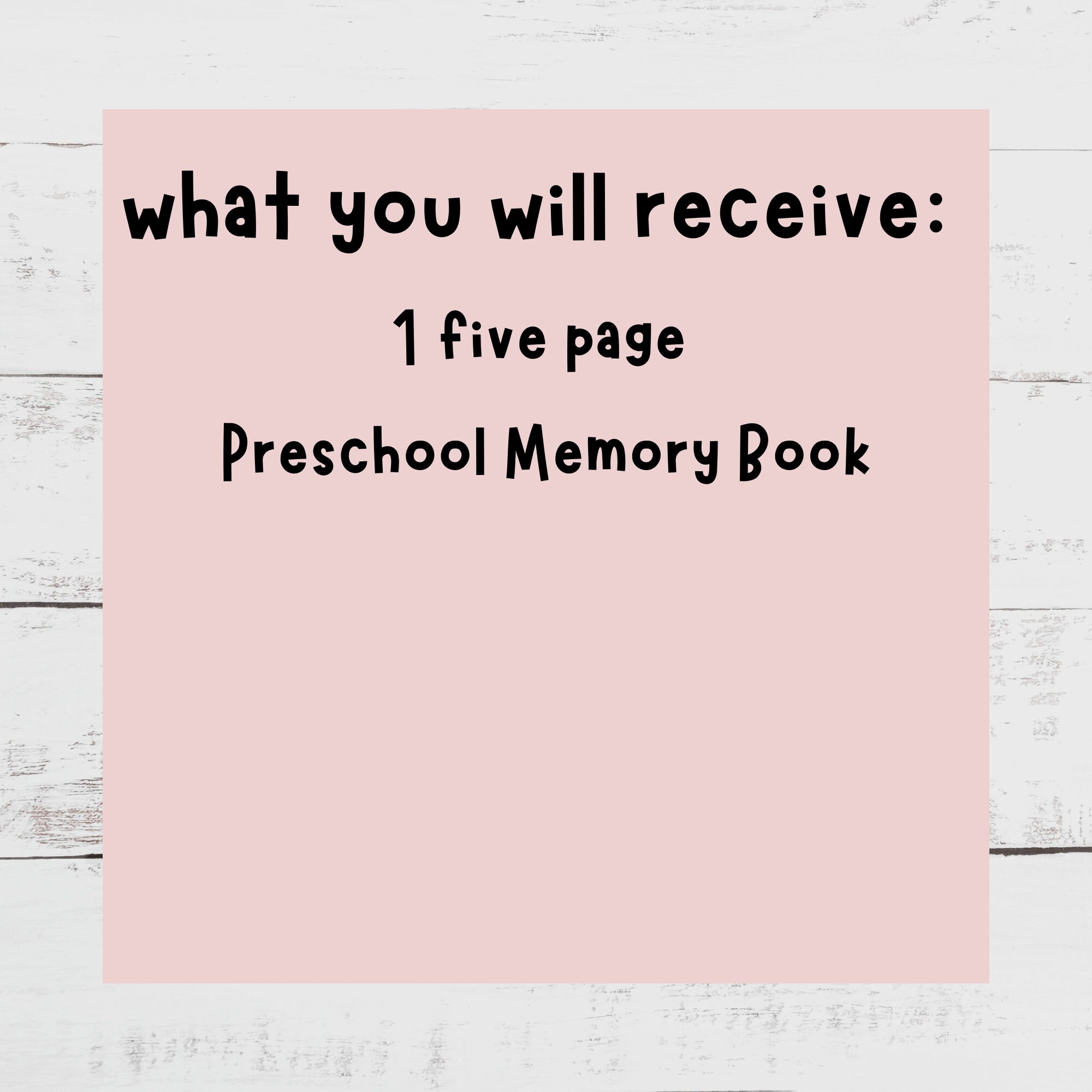 Customizable Preschool Graduation Memory Book: Capture Milestones ...