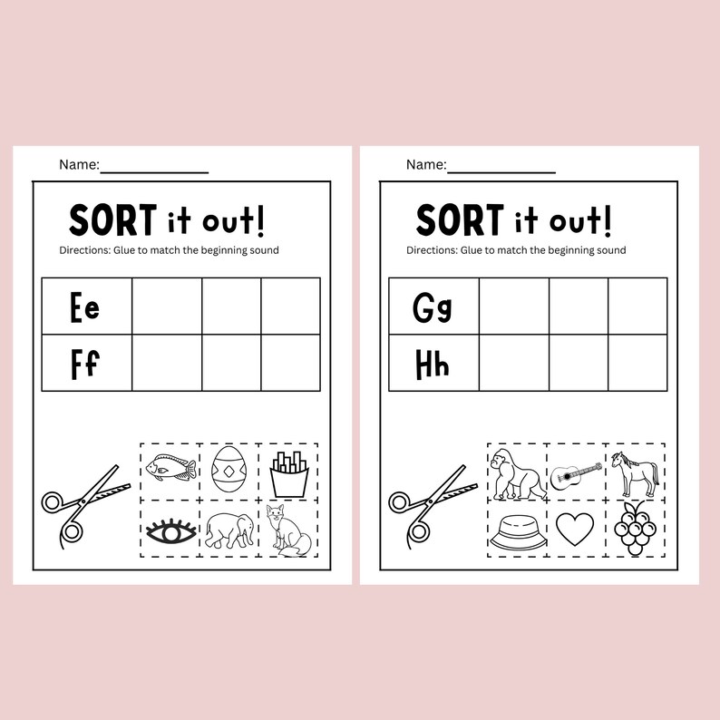 Early Learning Bundle: Phonics, Alphabet, Homeschool Printables - Etsy