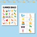 Printable Summer Bingo Cards - Fun Beach Games for Kids and Family ...