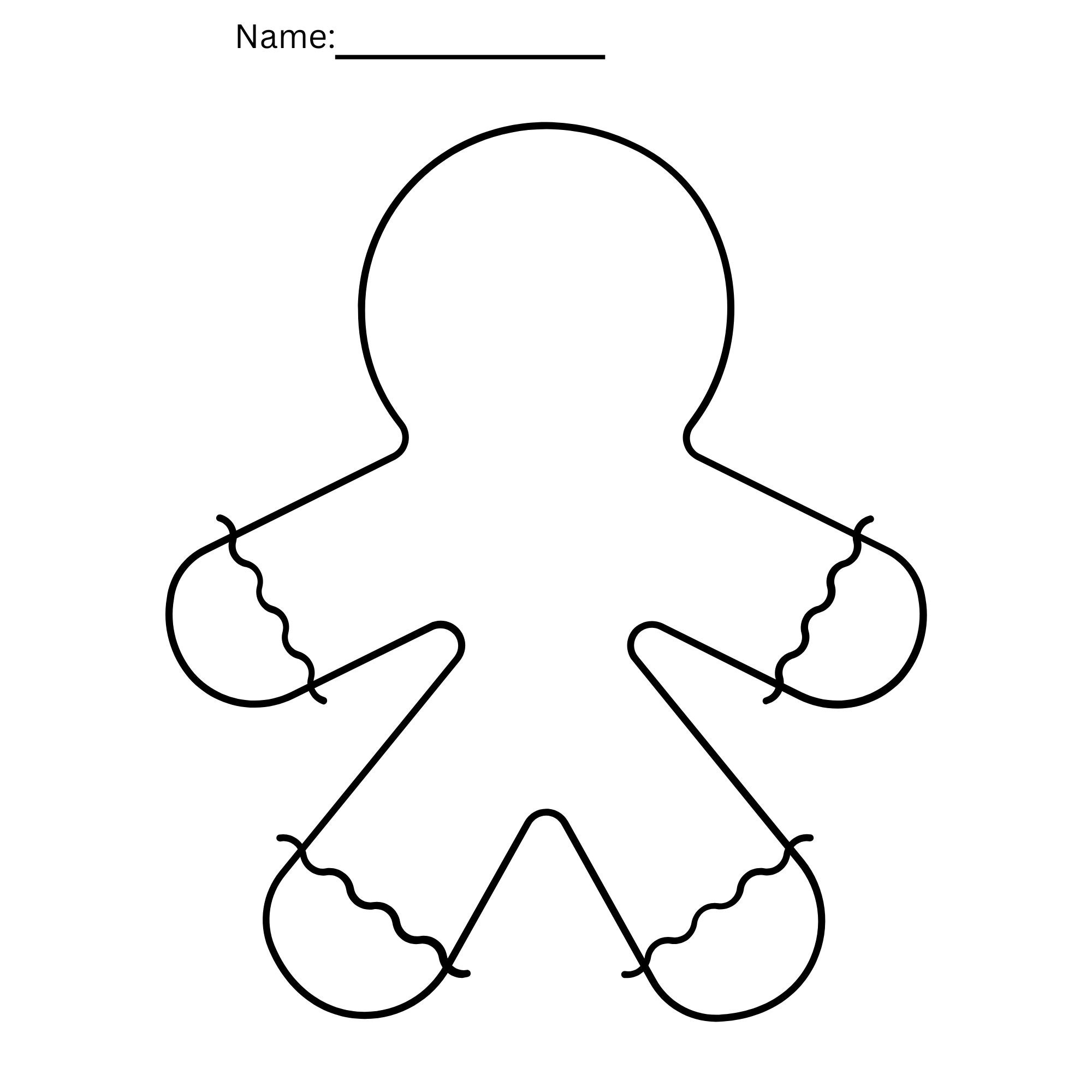 Roll a Gingerbread Man Activity, Homeschool Resources , Worksheet for ...