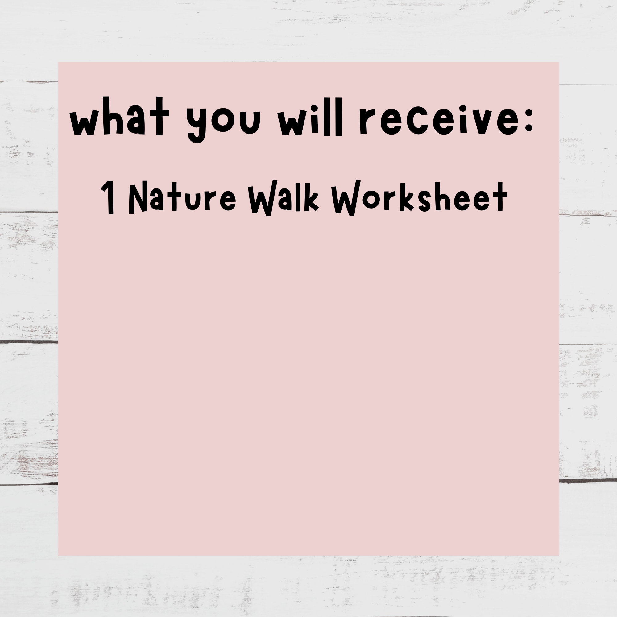 Nature Explorer Worksheet for Kids - Outdoor Checklist and Preschool ...