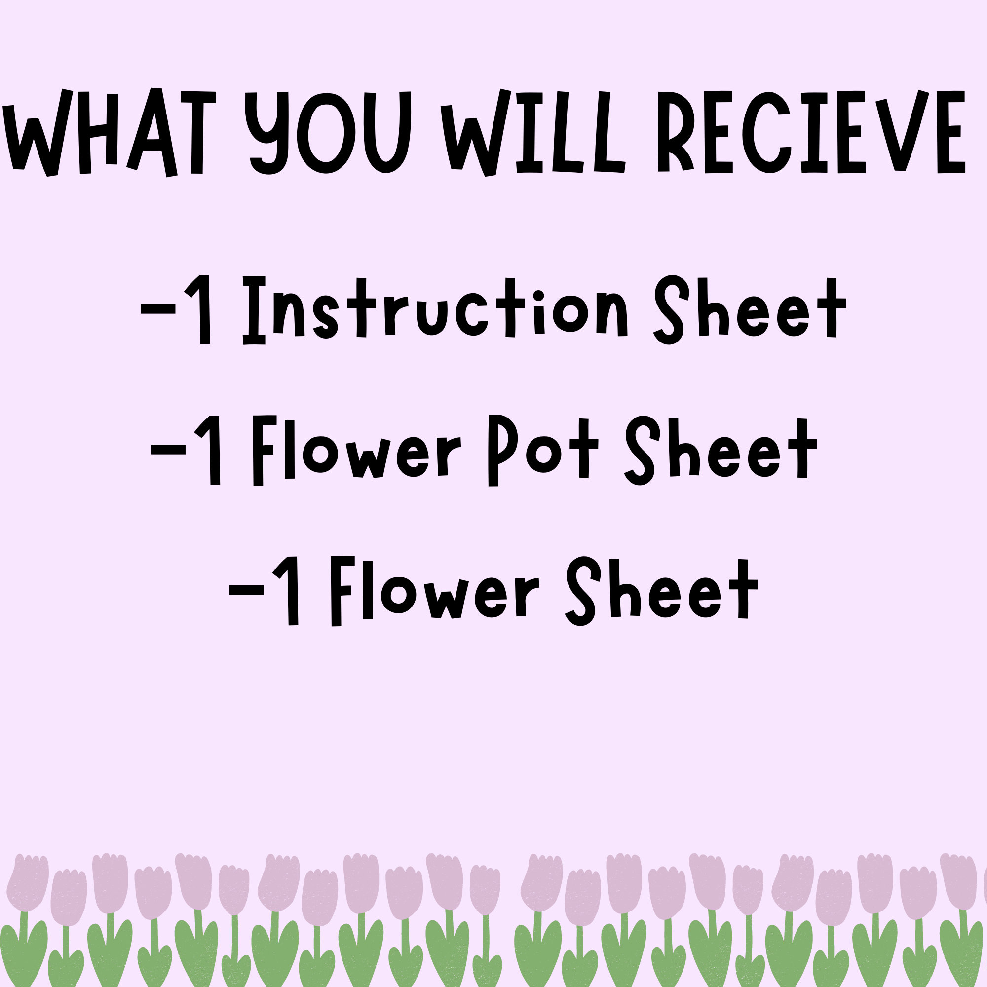 Spring Flower Name Craft, Spring Craft, Kids Craft, Preschool Craft ...