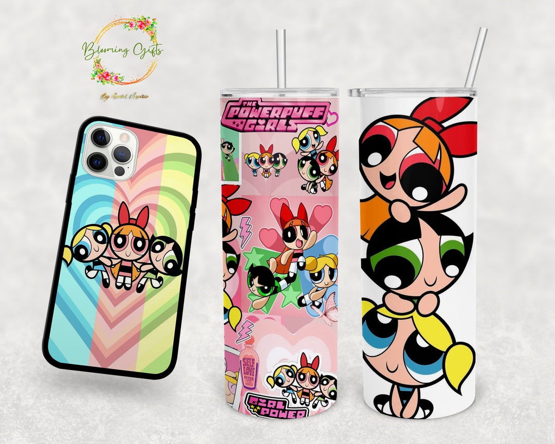 Powerpuff Girls Tumbler & Phone Case Bundle: 20oz Stainless Steel - Etsy