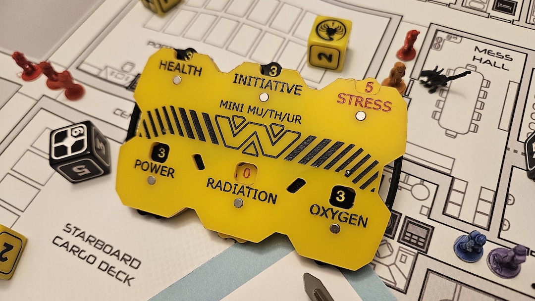 Alien RPG Dial Tracker Mini MUTHUR - Etsy