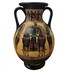 Ancient Ceramic Amphora Greek Pottery Helen Priamos Troy War Greek ...