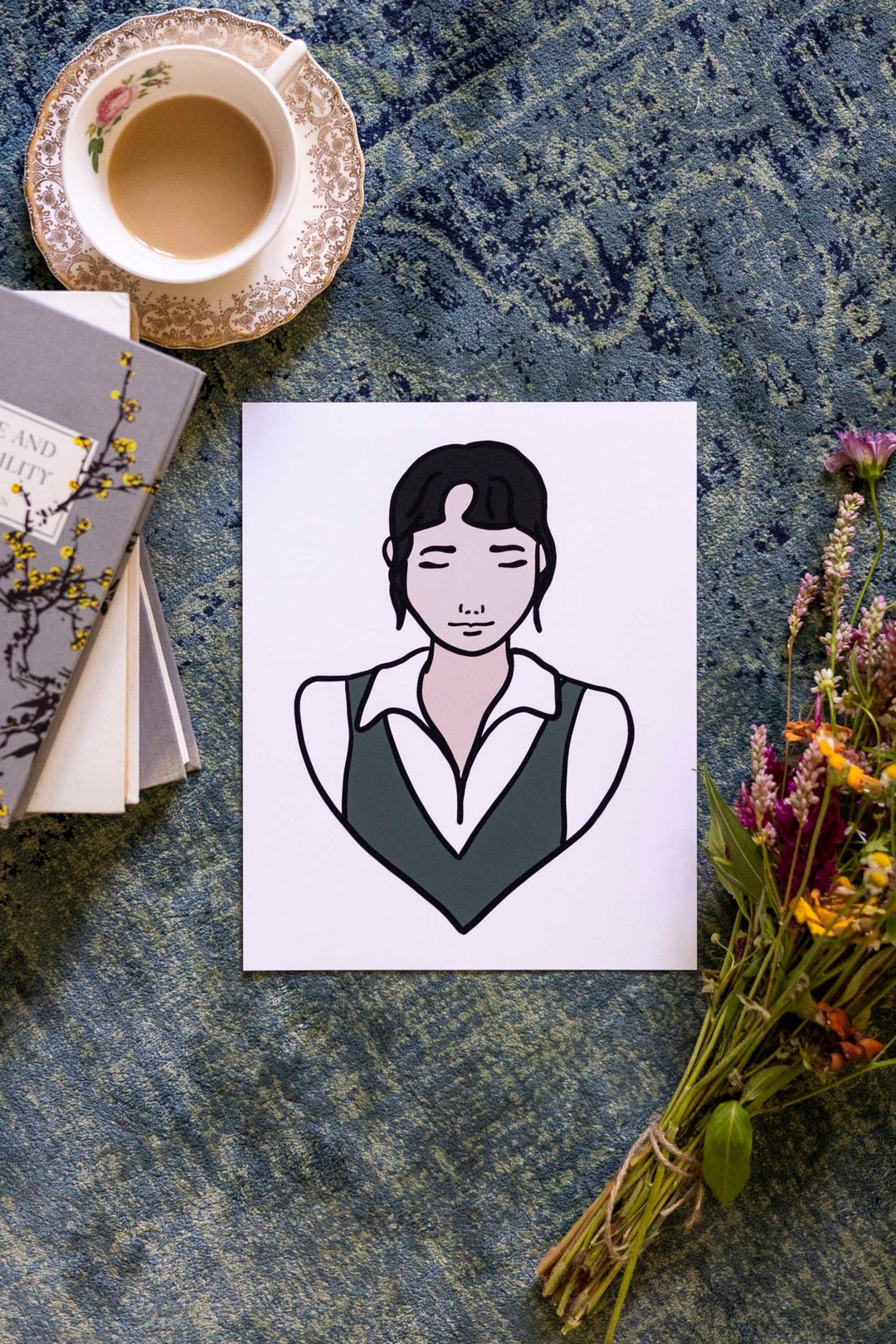 Fanny Price Art Print | Mansfield Park, Jane Austen Gift - Etsy