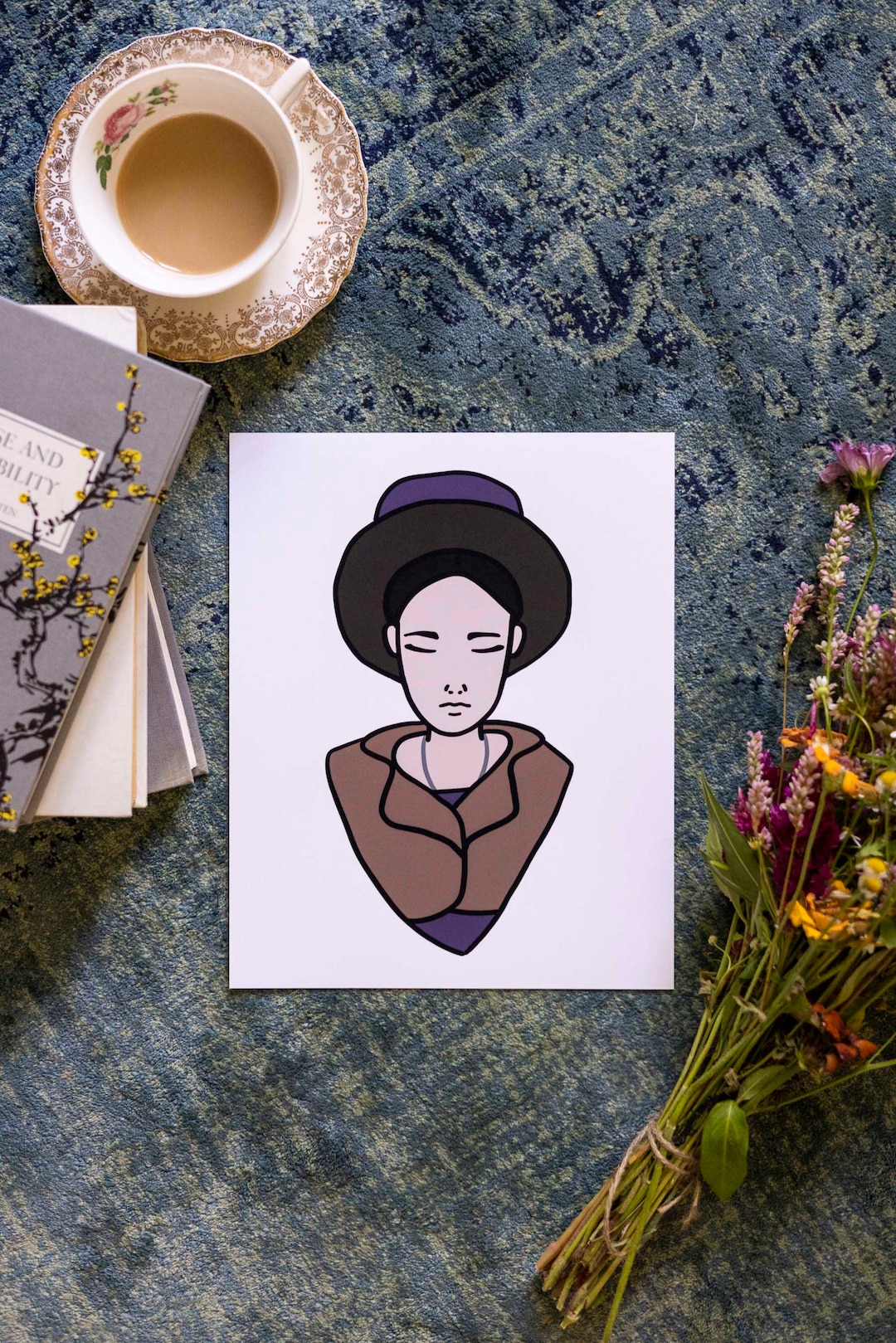 Anne Elliot Print | Persuasion 2007 Movie Adaption | Jane Austen Gift ...