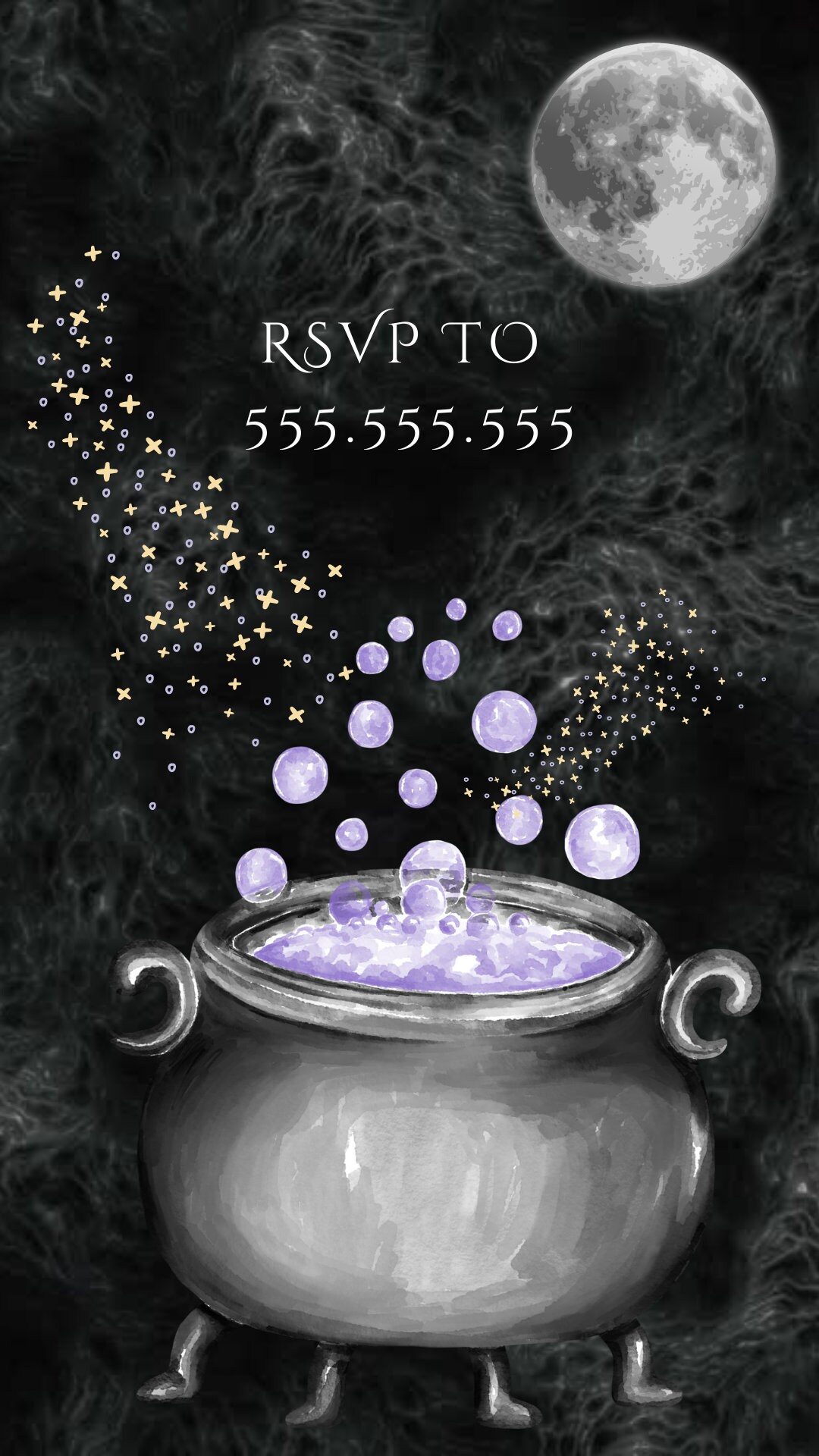 Hocus Pocus Halloween Animated Party Invitation - Etsy