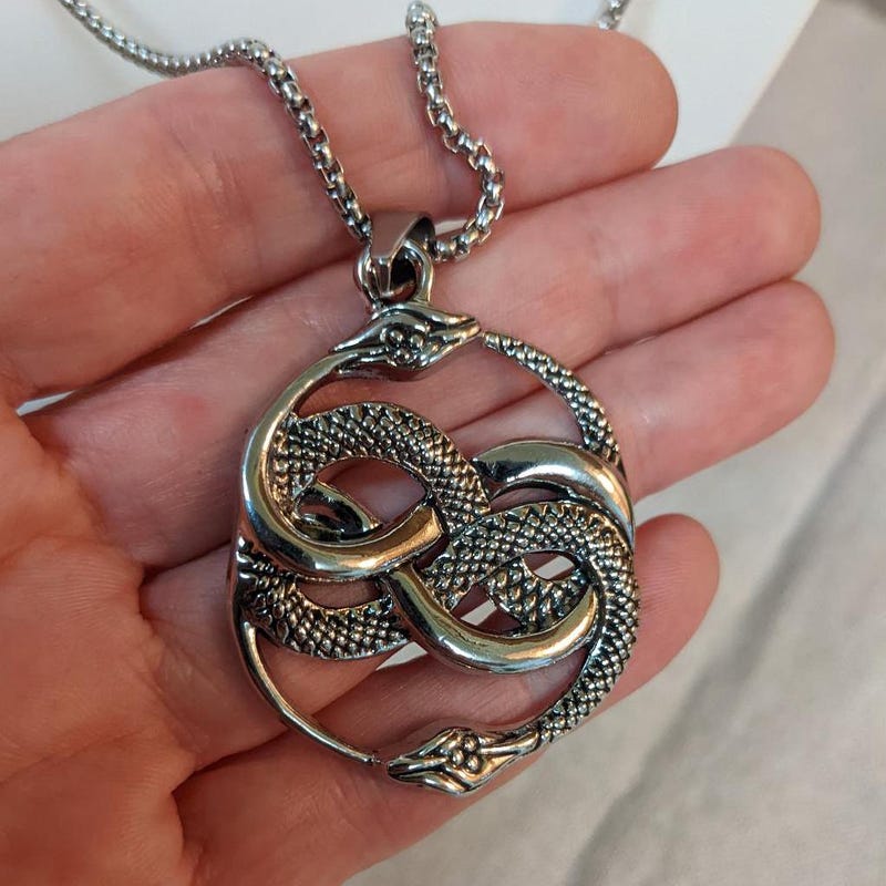 Beaded Ouroboros - Etsy