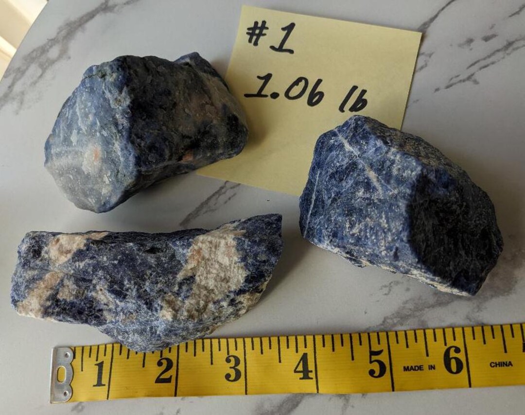 Raw Sodalite (1-lb Lots, LG Chunks) - Etsy