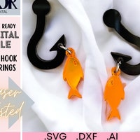 30 Smiley Face Earrings SVG, Smiley Earring Pendant SVG File for Laser ...