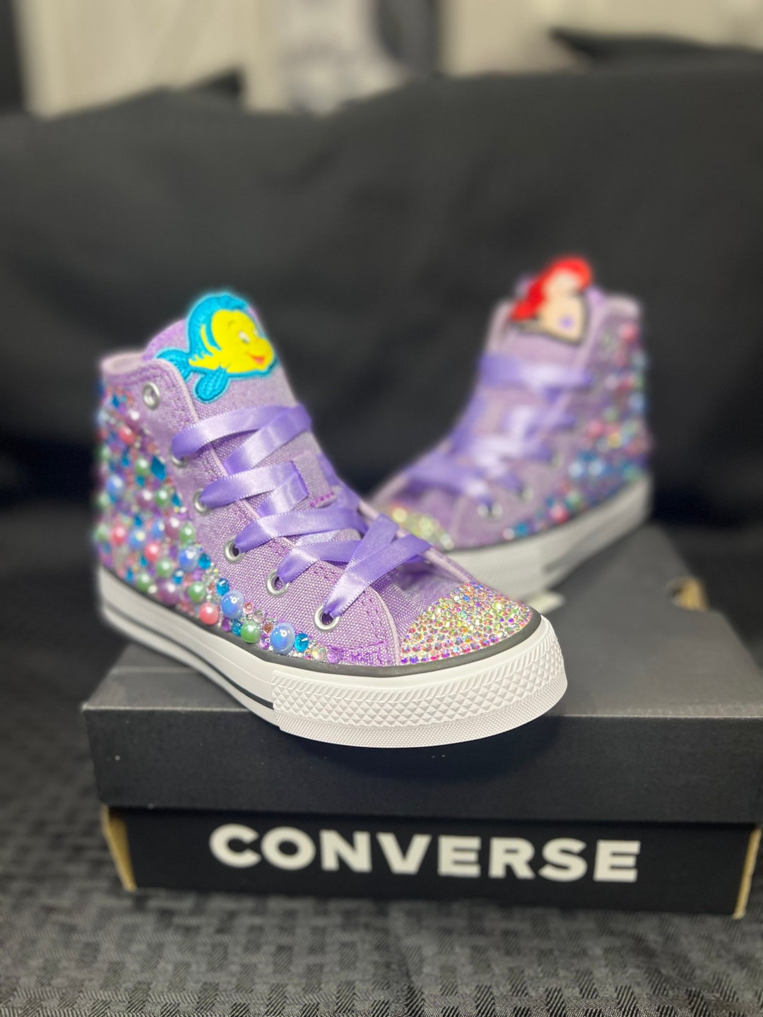 Disney Converse / Little Mermaid Shoes / Little Mermaid - Etsy