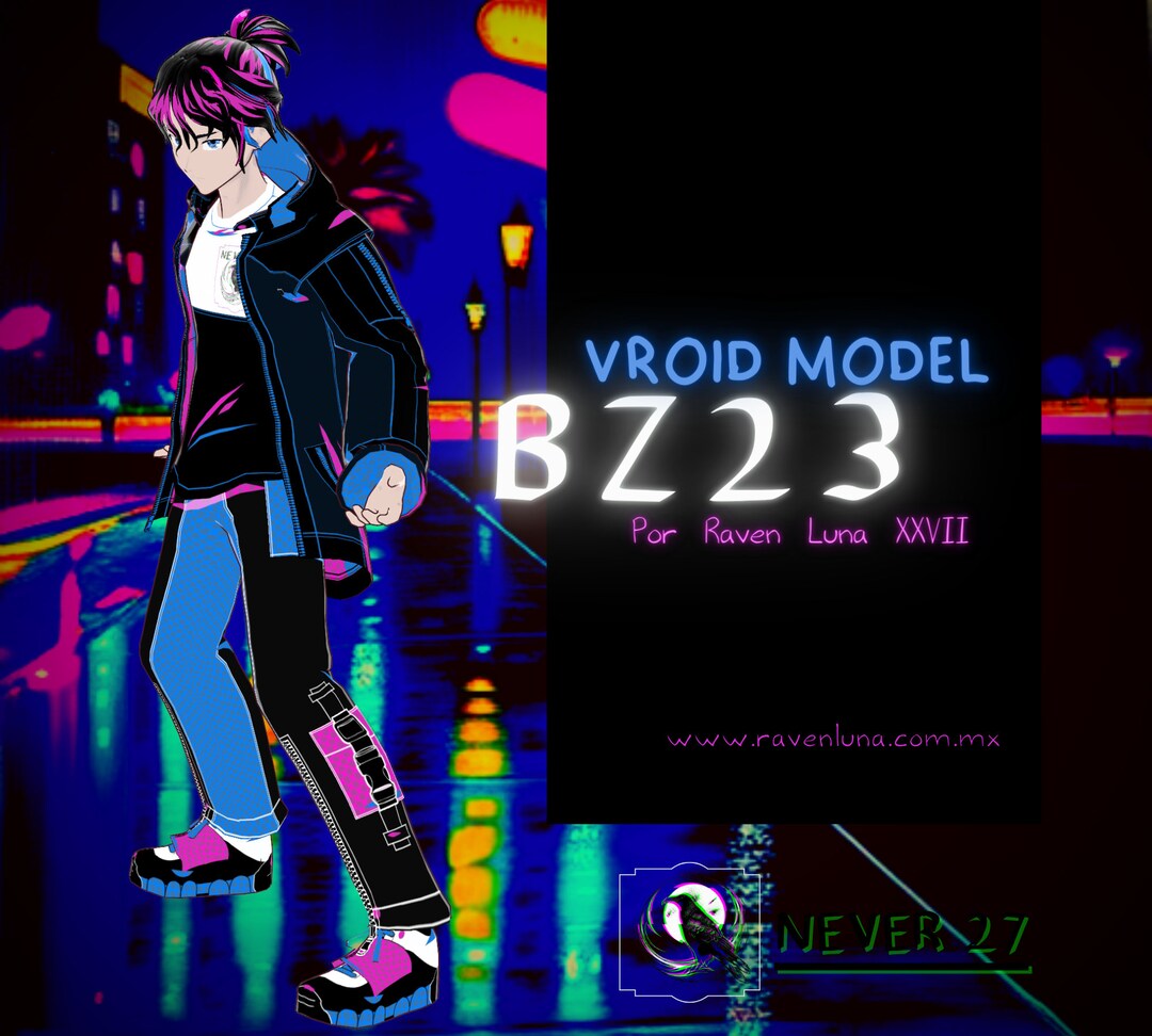 Original Custom 3D Vrm Model BZ23 . - Etsy