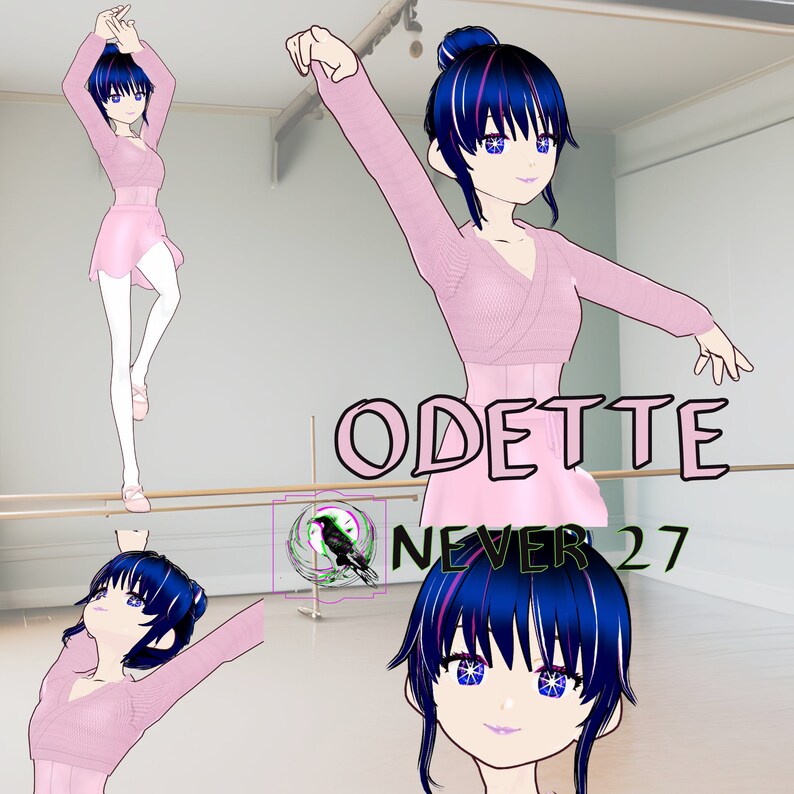 Original Custom 3D Vrm Model ODETTE - Etsy