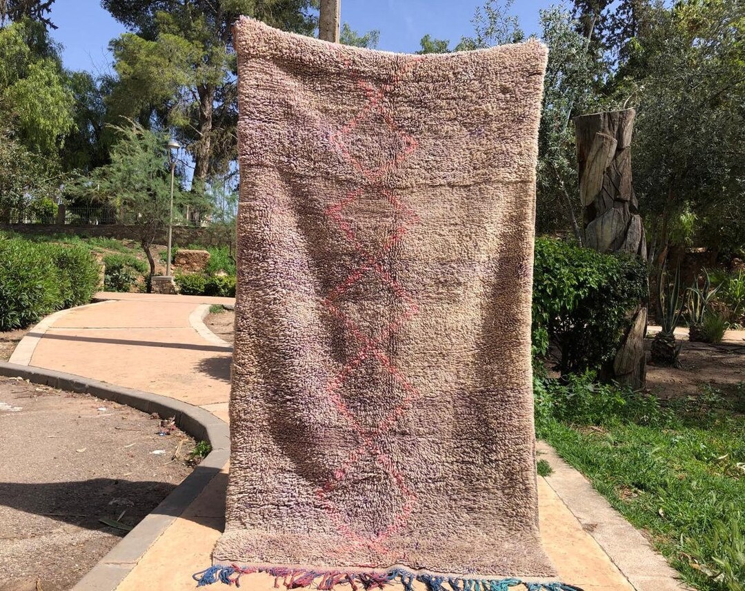 Vintage Old Area Rug - Moroccan Vintage Rug - Berber Moroccan Rug ...