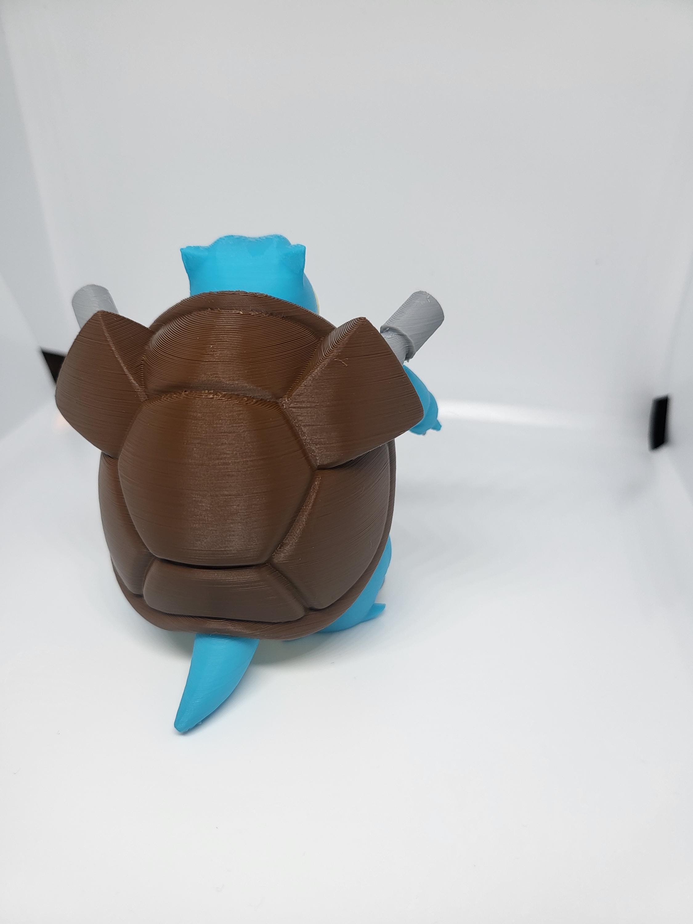 3D Printed MINI Blastoise!!! Table-top Figure - Etsy