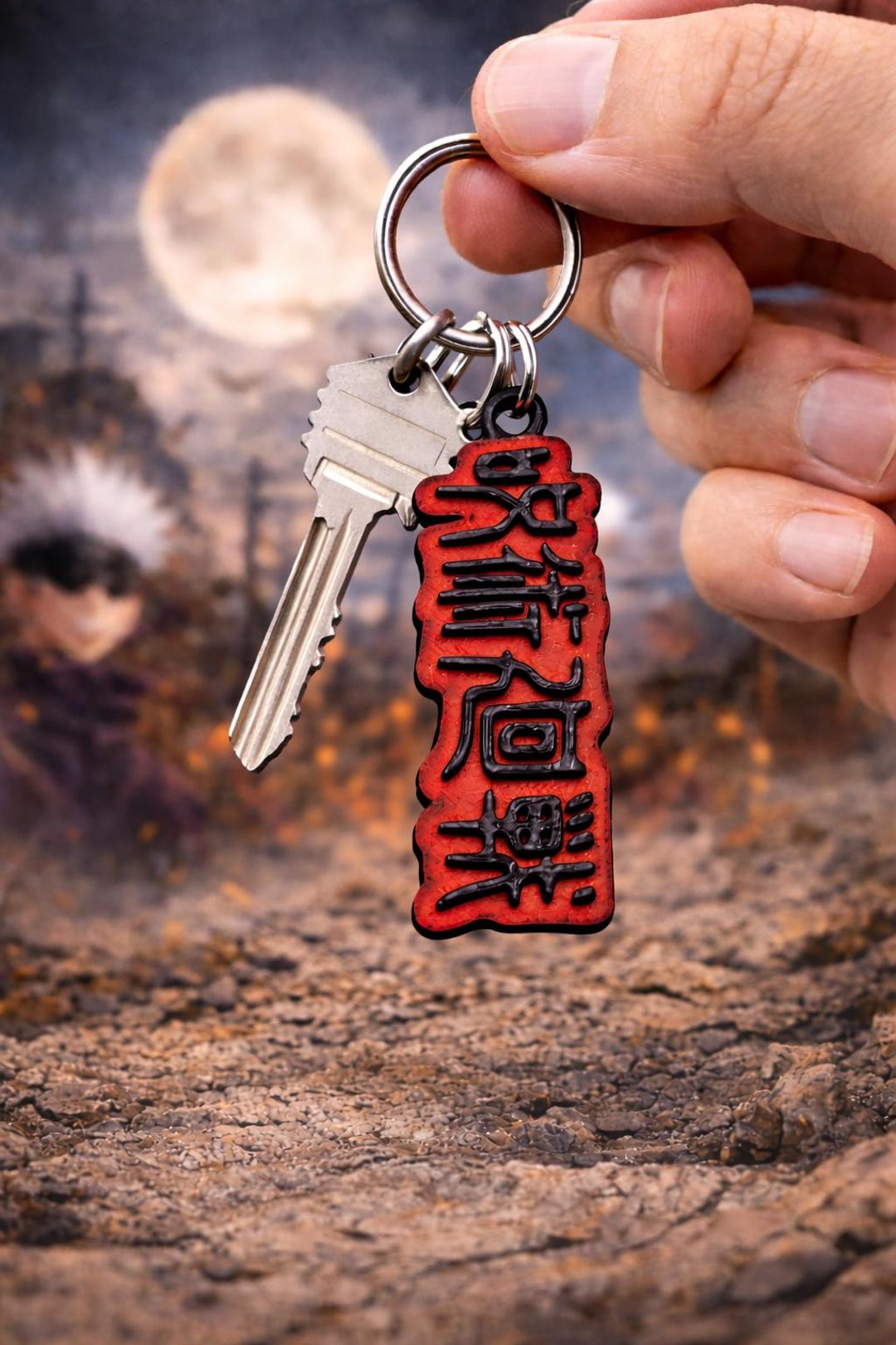 Anime-inspired Keychains | 3D Printed | Dragon Ball Z, Jujutsu Kaisen ...