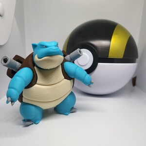 3D Printed MINI Blastoise!!! Table-top Figure - Etsy