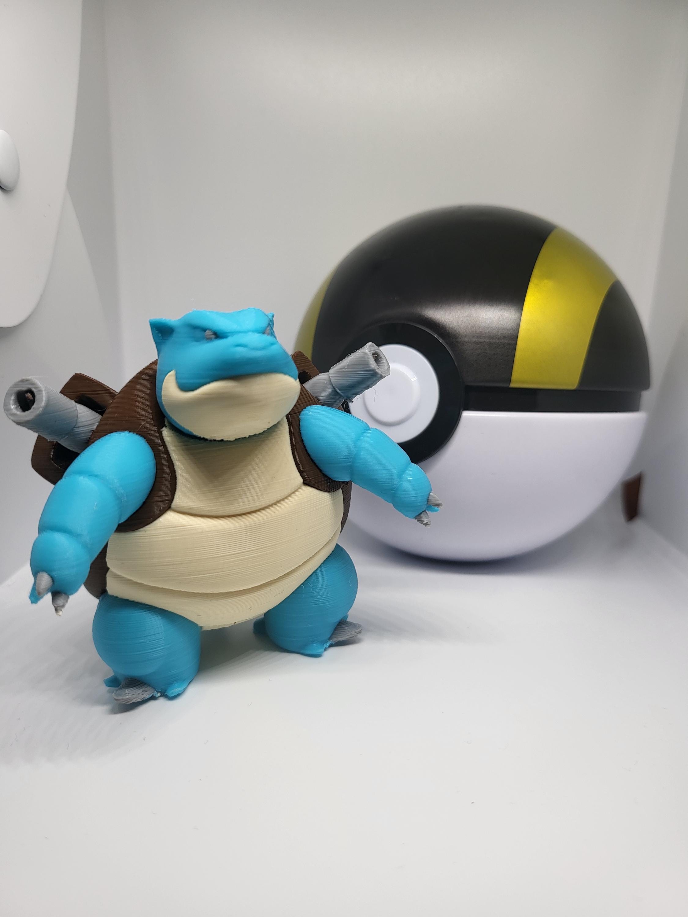 3D Printed MINI Blastoise!!! Table-top Figure - Etsy