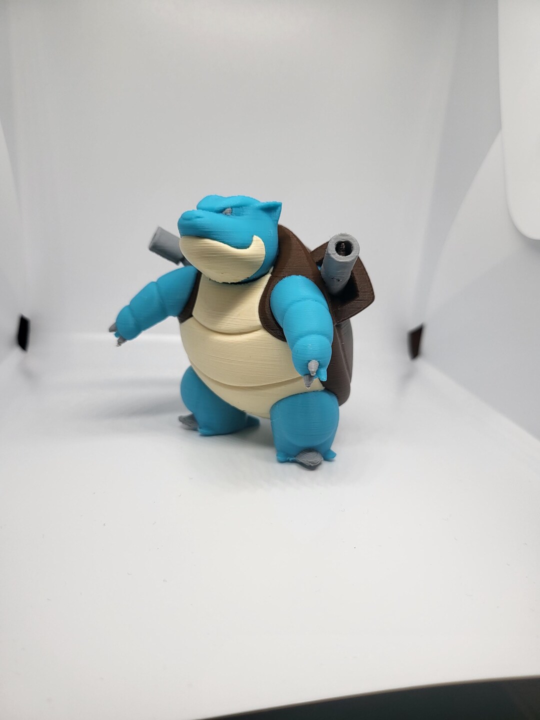 3D Printed MINI Blastoise Table-top Figure - Etsy
